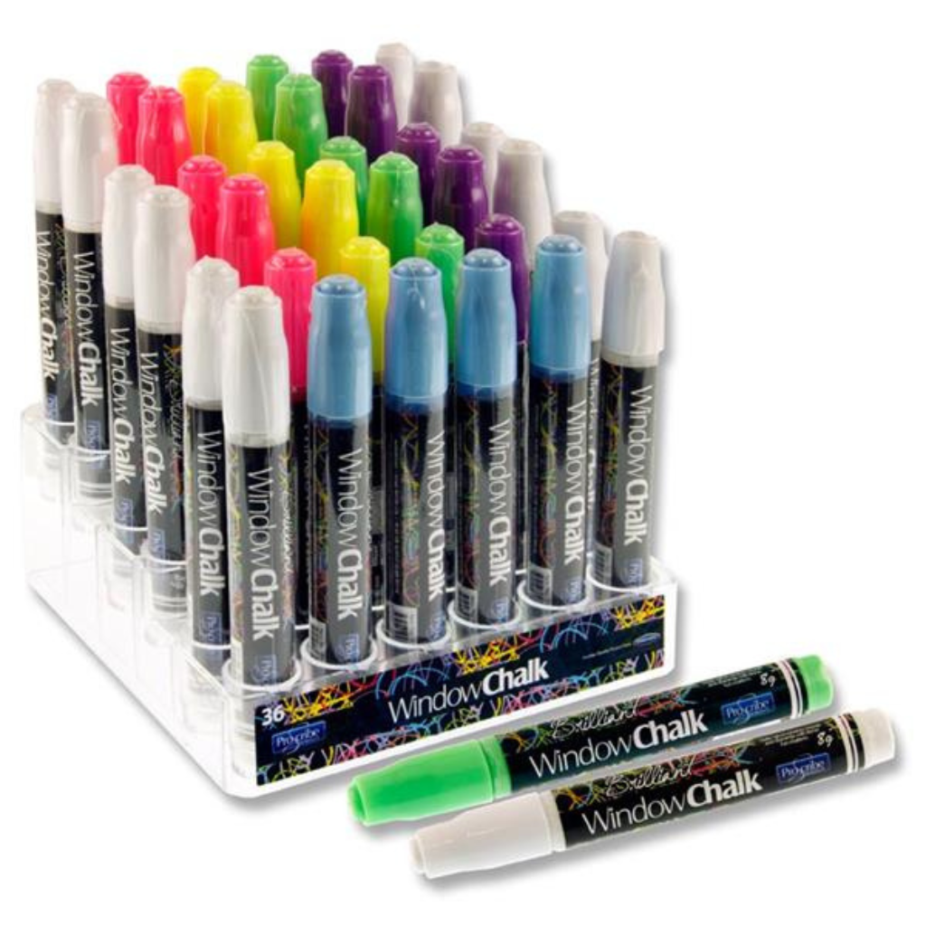 Pro:scribe 8g Brilliant Window Chalk Marker – Mulveys.ie