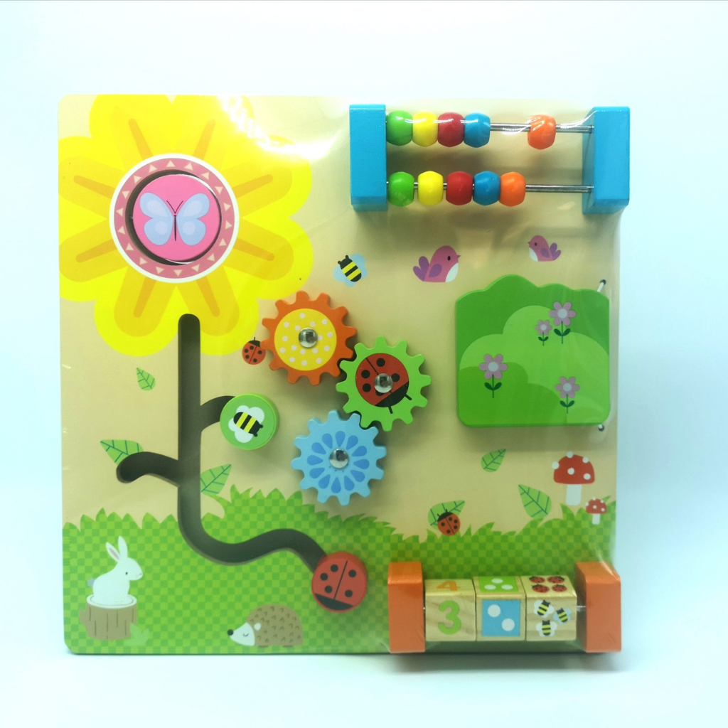 Wooden 6-in-1 Activity Board – Mulveys.ie