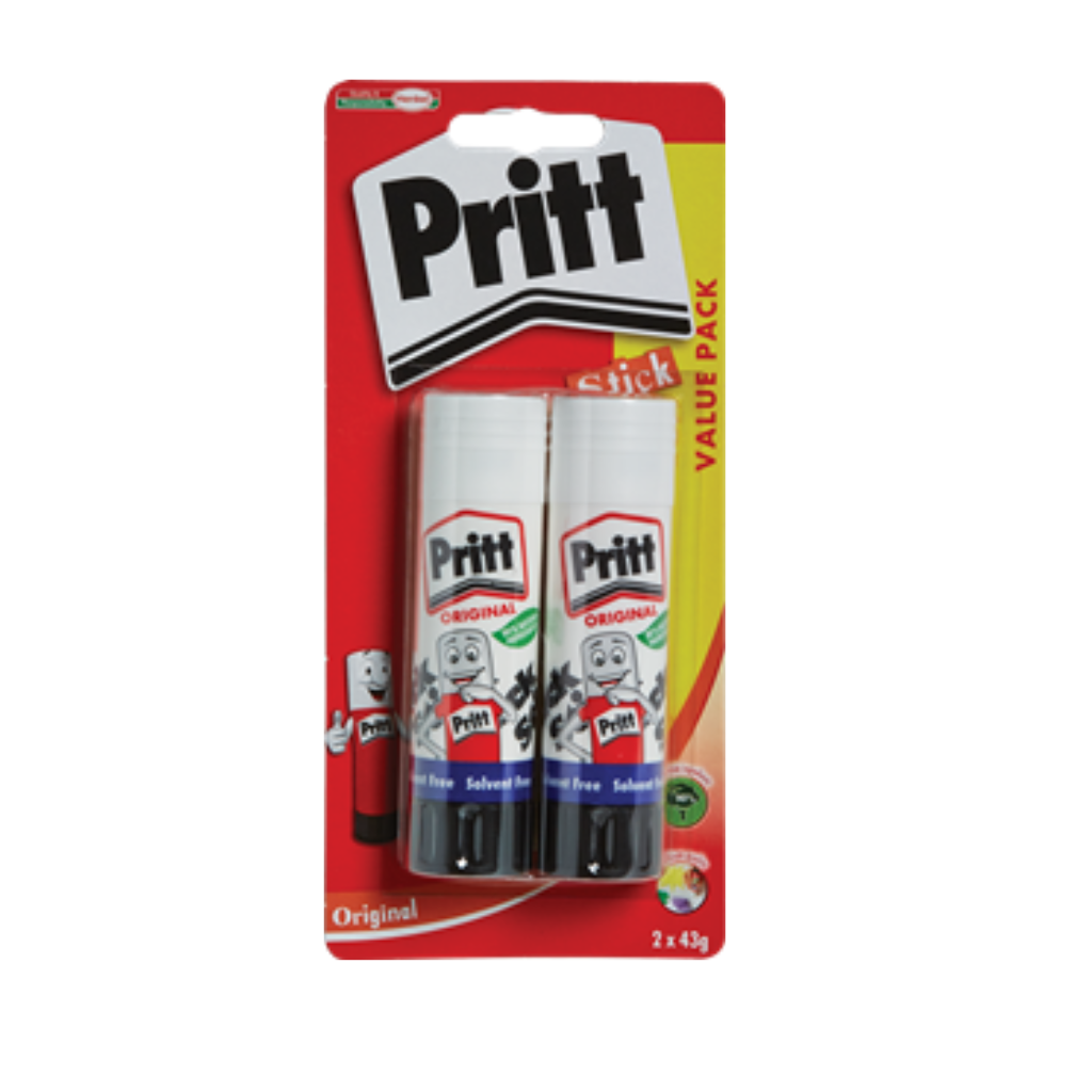 PRITT STICK 43G 2PK43G 2PK – Mulveys.ie