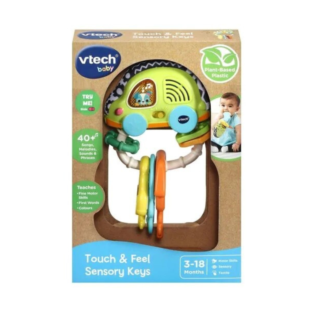 Vtech Touch & Feel Sensory Car Keys – Mulveys.ie