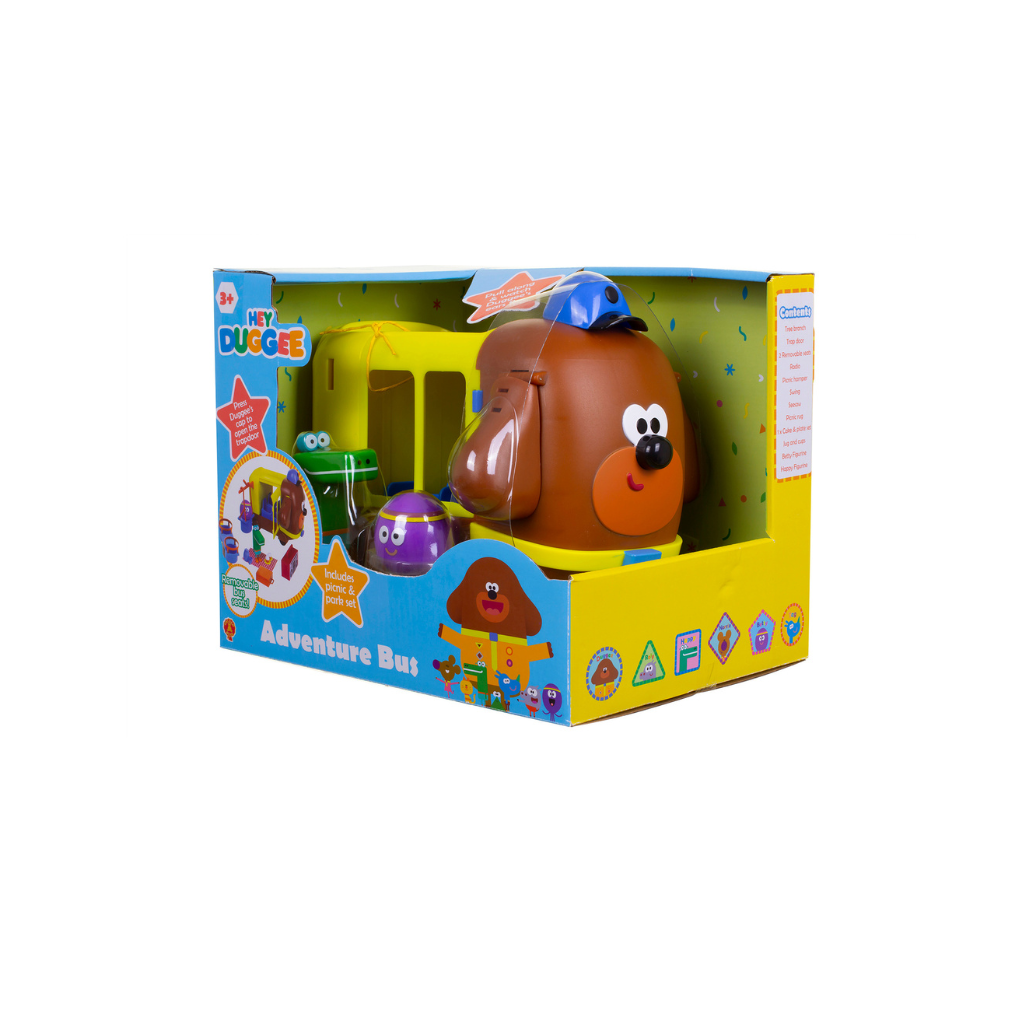 HEY DUGGEE ADVENTURE BUS PLAYSET – Mulveys.ie